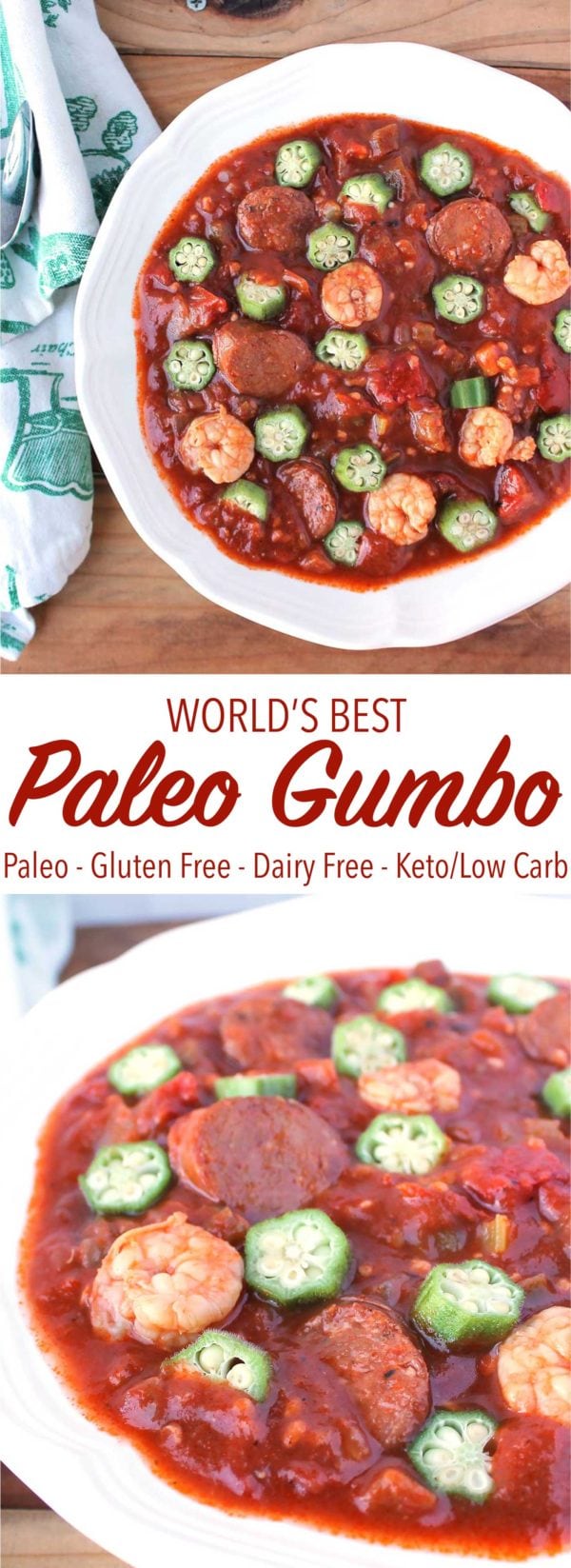 World's Best Paleo Gumbo - Kit's Kitchen