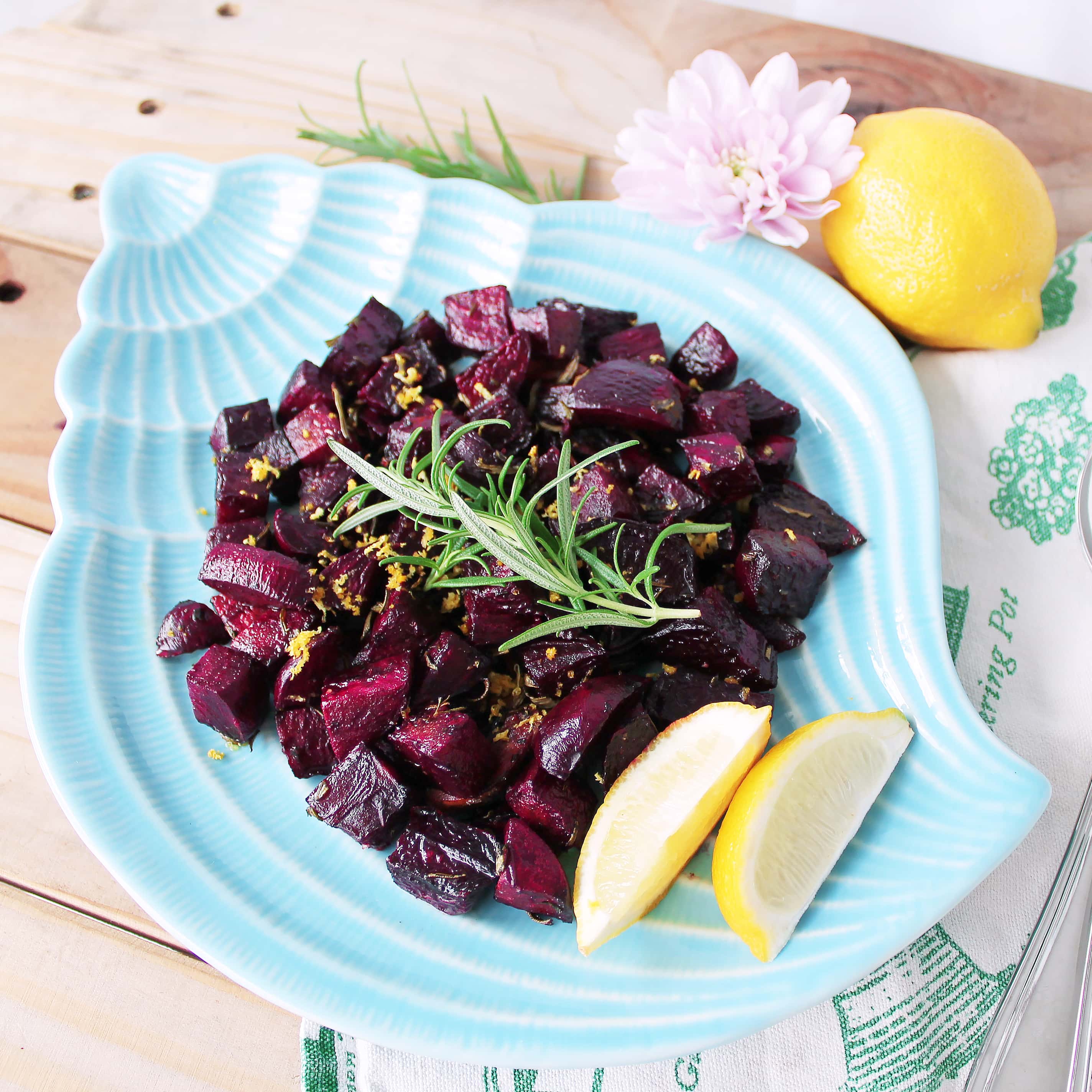 Roasted Rosemary Beets - Kit's Kitchen