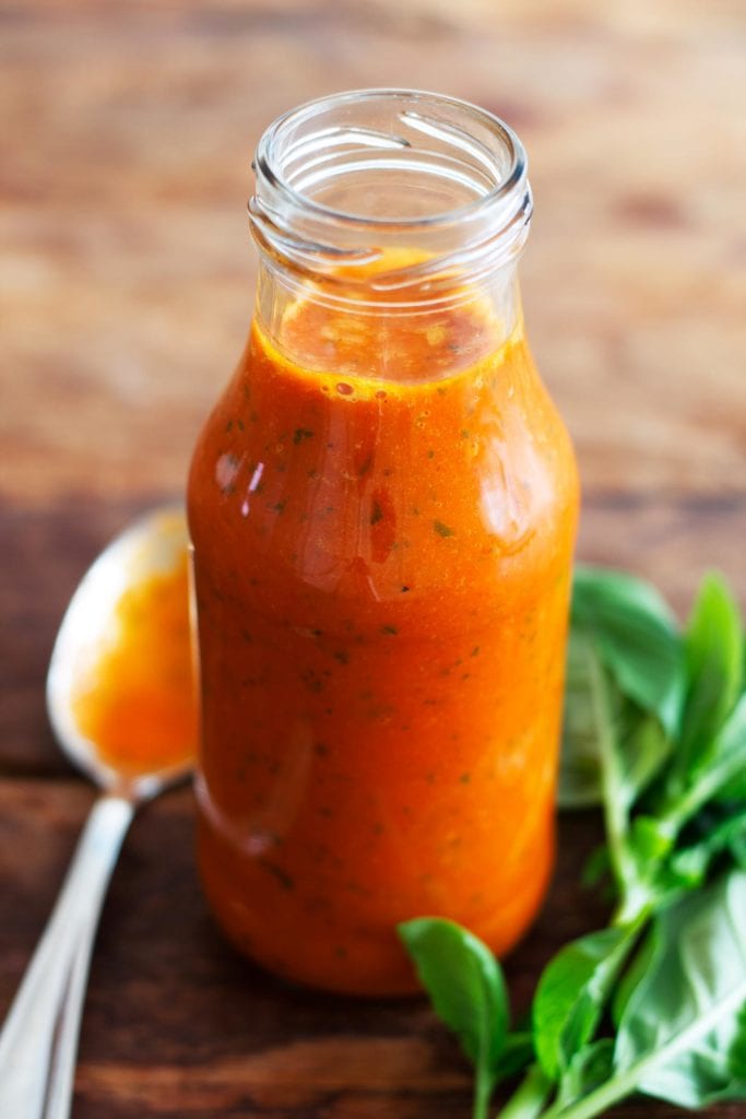 Roasted Red Pepper Vinaigrette - Kit's Kitchen