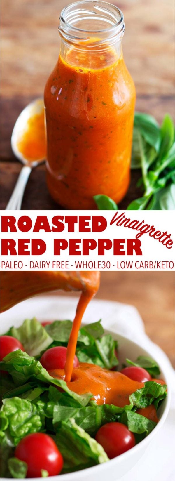 Roasted Red Pepper Vinaigrette - Kit's Kitchen
