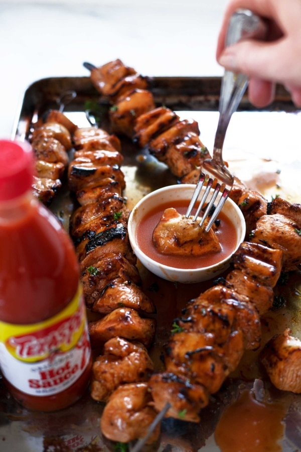 Hot Honey Butter Grilled Chicken - Kit's Kitchen